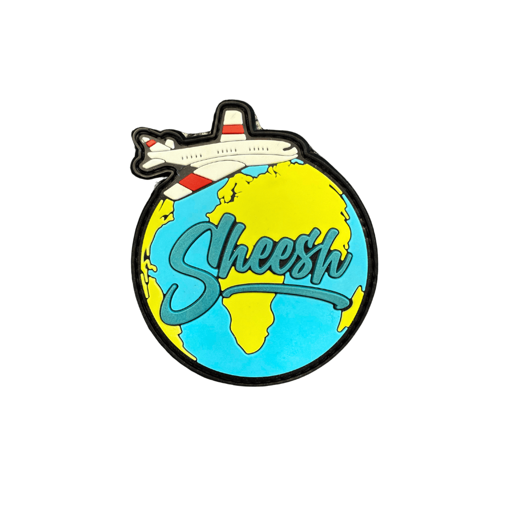 SHEESH Worldwide Patch | Available at Hi-Capa Hub Ltd