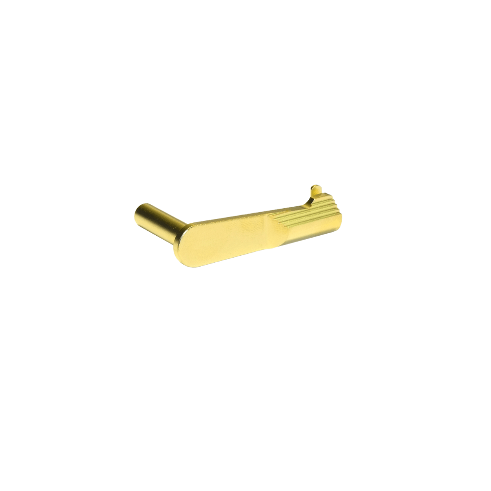 Airsoft Masterpiece Steel Slide Catch - STI - Gold | Available at Hi ...