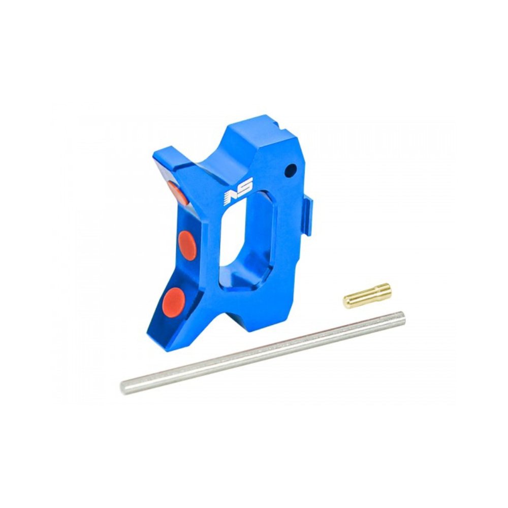 NexxSpeed CNC Speed Trigger - Style A - Blue | Available at Hi-Capa Hub Ltd
